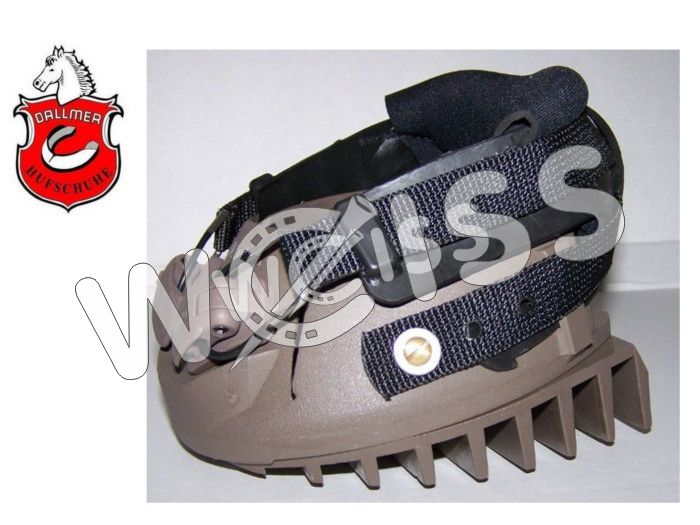 DALLMER REHE-CLOG mit 12°Keilplatte – WEISS HUFBESCHLAGARTIKEL